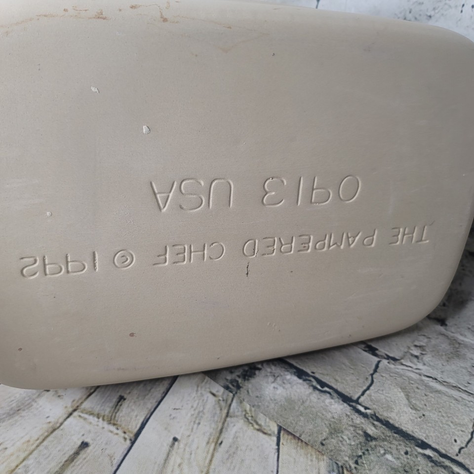 The Pampered Chef Family Heritage Stoneware Rectangular Baker Pan USA ...