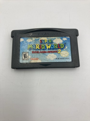 Super Mario World Super Mario Advance 2 (Game Boy Advance, 2002) Tested ...