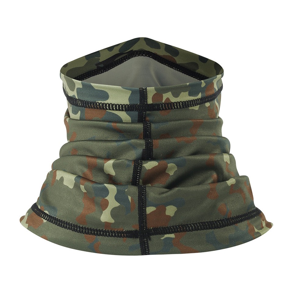 Camo Tactical Neck Gaiter Face Mask Scarf Breathable Bandana Cover ...