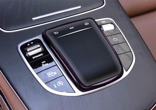 For Benz E-Class W213 2019-2020 Purple Soft Glue Central Console Mouse ...