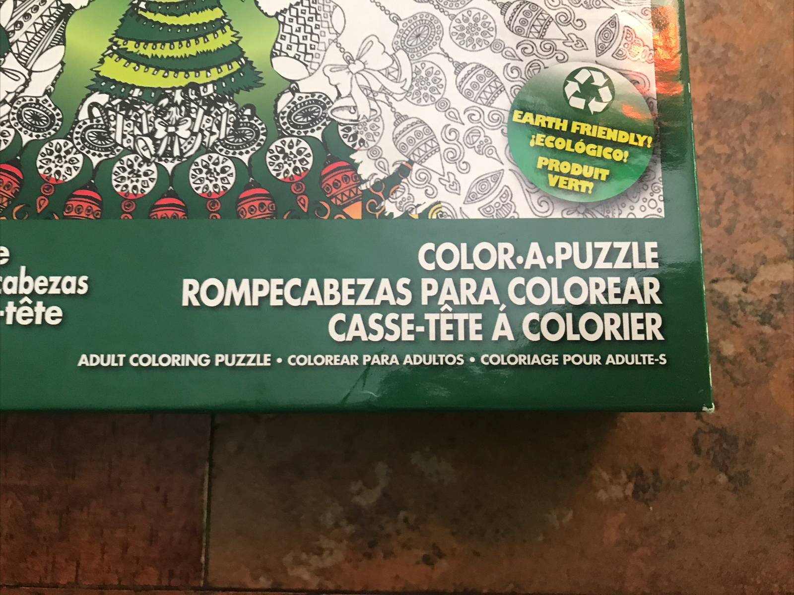 Karmin Mandalas Color A Puzzle Coloring Christmas Puzzle 500 PC 16x20 ...