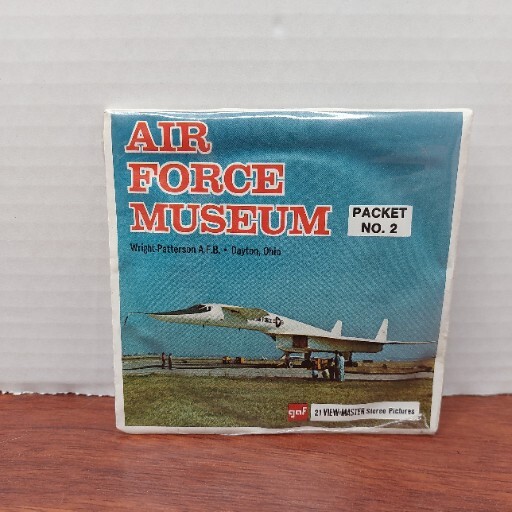 View-Master Air Force Museum #2 Dayton Ohio 3 reel packet A602 | eBay