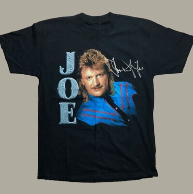 Vtg Joe Diffie Concert Tour Heavy Cotton Black T-Shirt cool new new ...