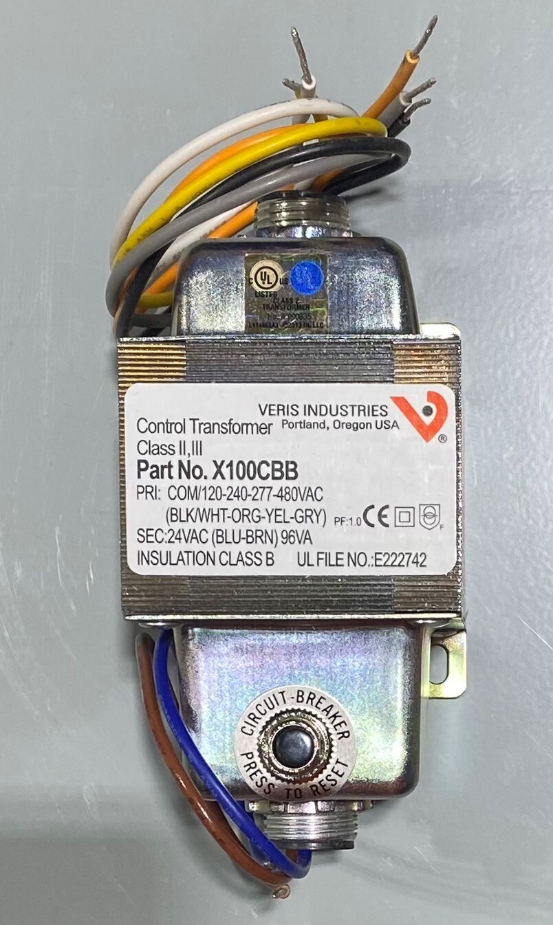 Veris Industries Control Transformer X100CBB (3) for sale online | eBay