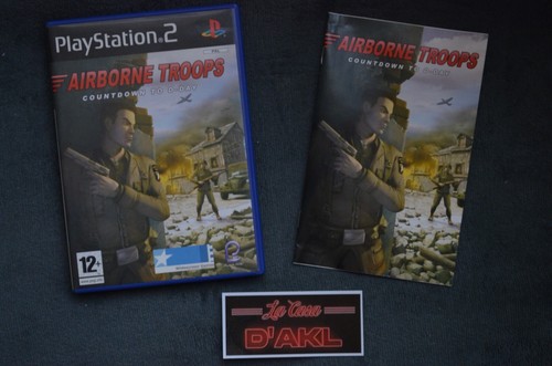 Airborne Troops Countdown to D-Day complet sur Playstation 2 - PS2 FR ...