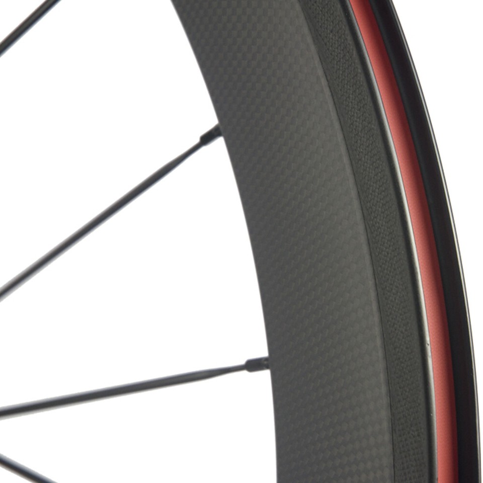 700C 88mm Full Carbon Wheelset Road Bike Clincher Bicycle Wheels ...