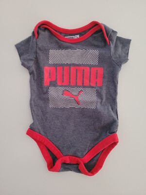 PUMA BABY ONE PIECE BODYSUIT Newborn Infant baby 0 3 M months | eBay