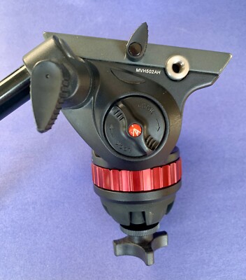 Manfrotto 502 MVH502A MVH502AH Pro Fluid Video Head Half Ball | eBay
