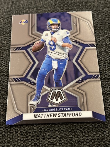 2022 Panini Mosaic #108 Matthew Stafford Los Angeles Rams Football Card ...