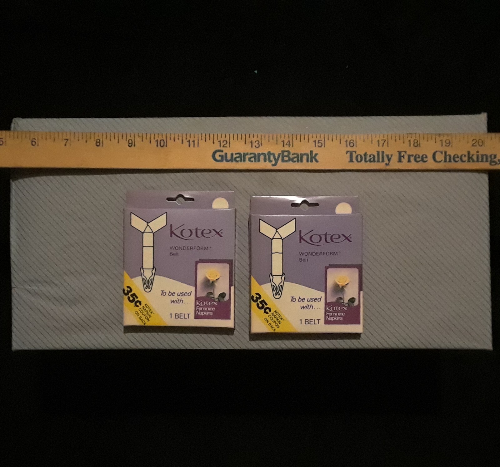 1950's HUGE Modess Belted Feminine Napkins Sealed Box Of 48 -Plus 2 ...