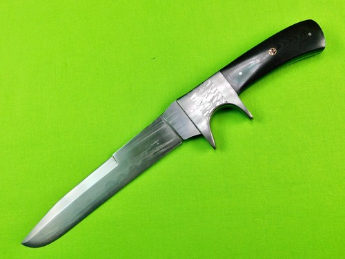 US Custom Made Handmade Chuck Hawes Hunting Fighting Knife | eBay