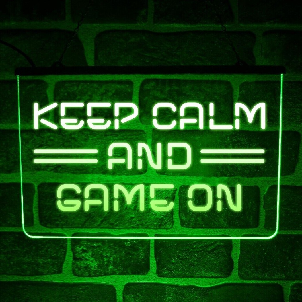 Keep Calm Neon Signs