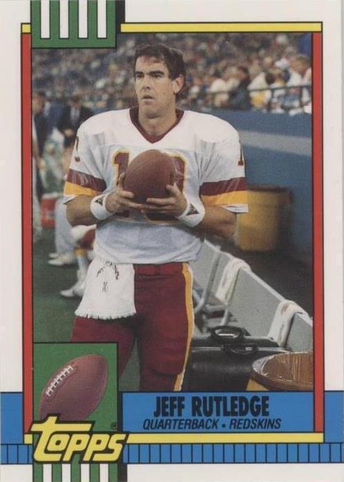 1990 Topps Traded - Jeff Rutledge #123T for sale online | eBay