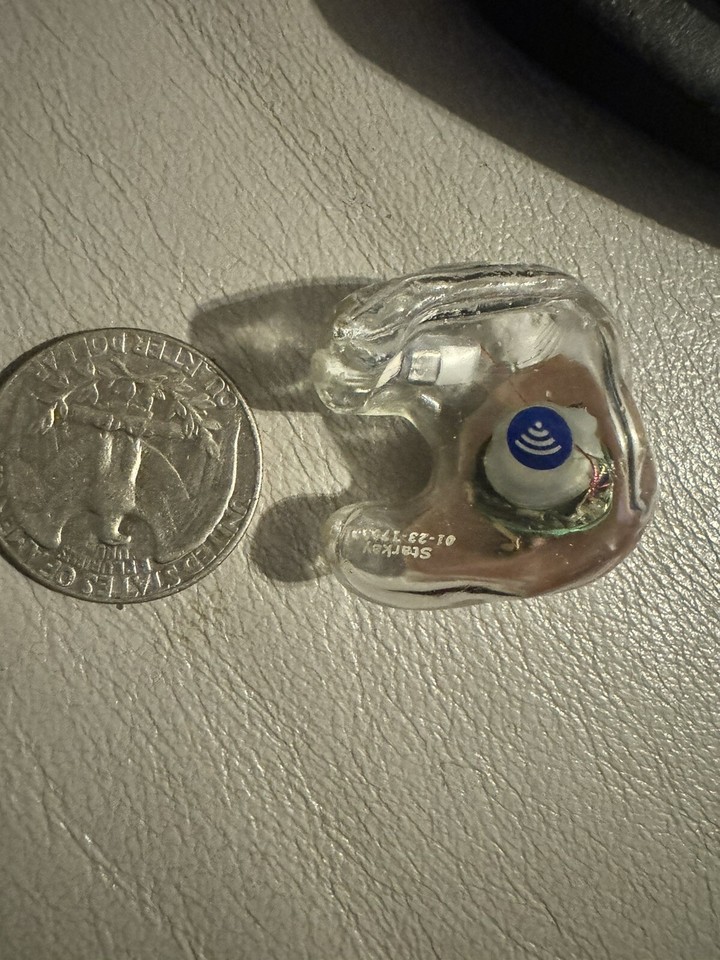 Starkey Evolv AI 2400 (LEFT ONLY) ITE Rechargeable CUSTOM HEARING AID w ...