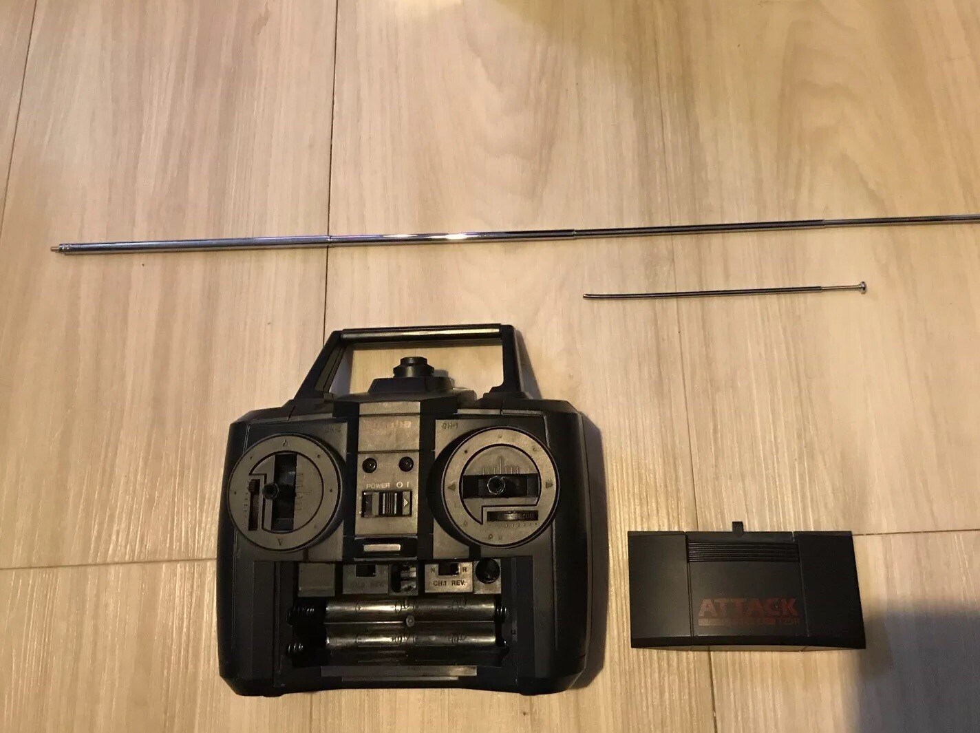 Futaba Attack T2DR Remote Control Black RC Controller 75 MHz Original ...