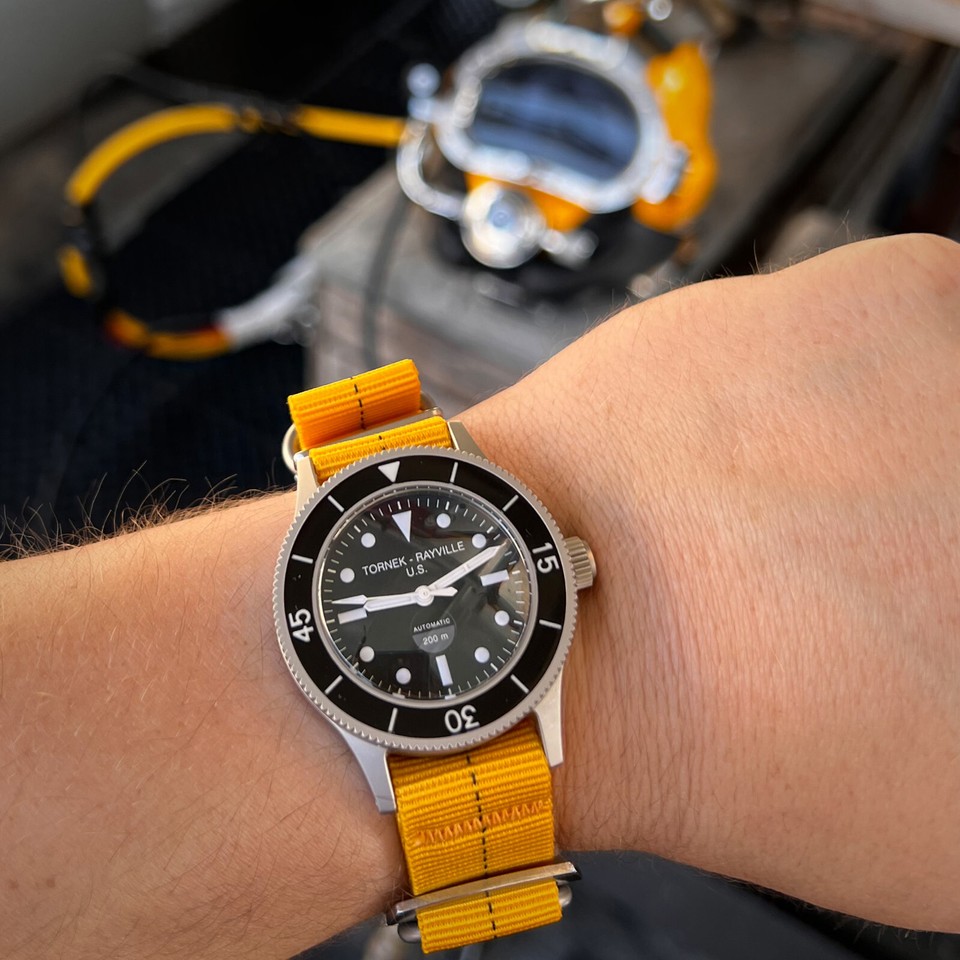 Jump Strap O-RIG with Captive Keeper, Yellow/Black Fleck, Watch Strap ...