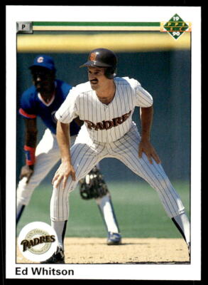 1990 Upper Deck 308 Ed Whitson San Diego Padres Baseball Card | eBay