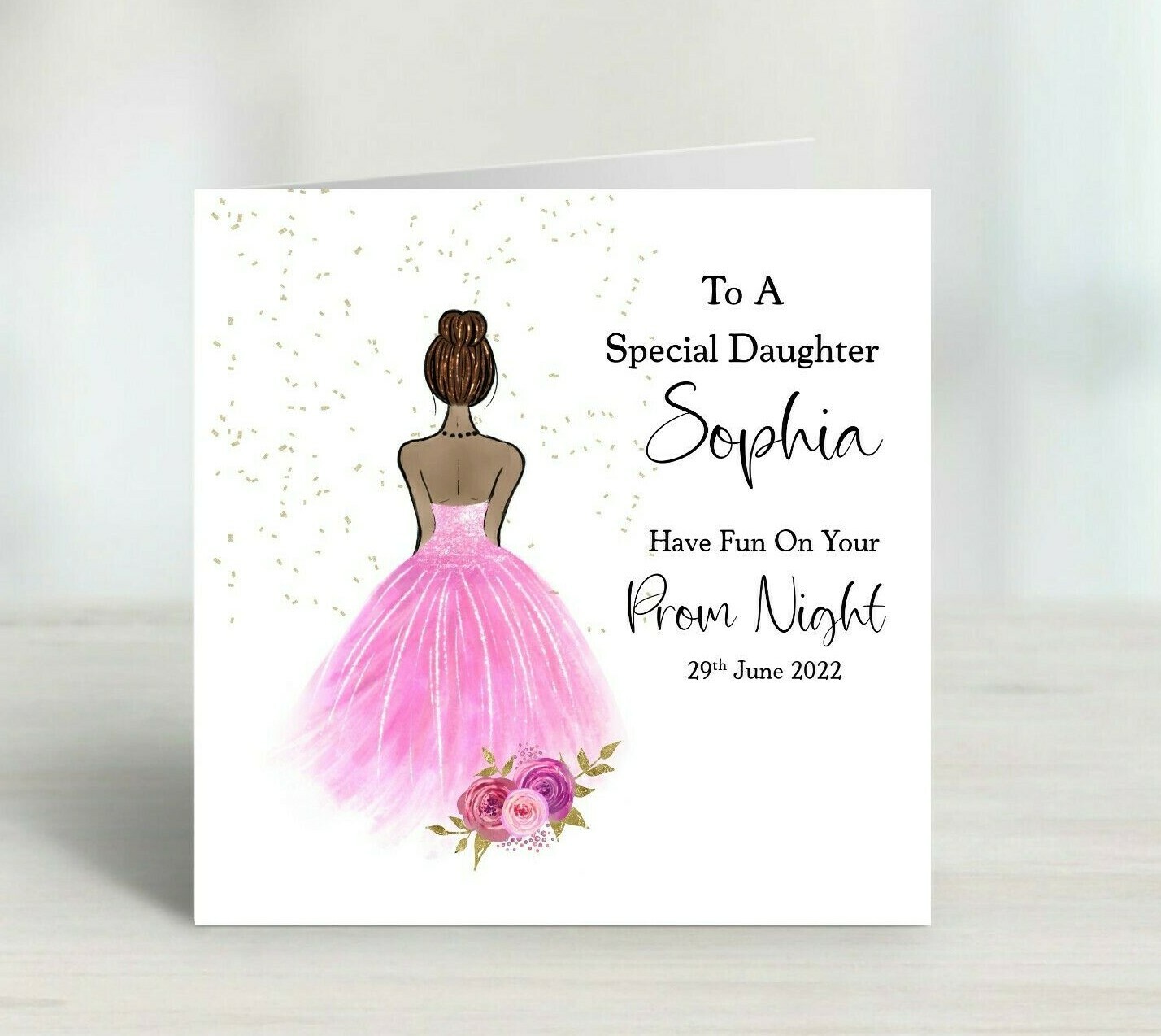 Personalised Prom Card Prom Night School Prom Daughter Granddaughter ...