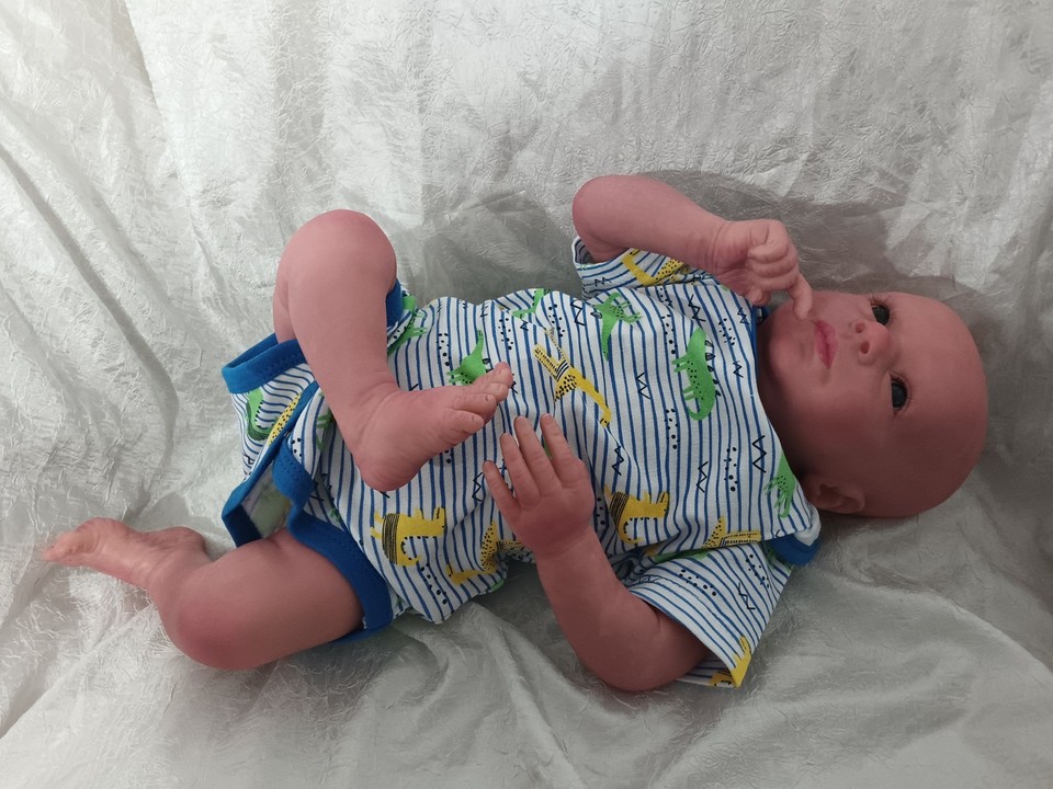 Realborn Reborn Dominic Awake Baby Boy From Bountiful Baby, COA | eBay