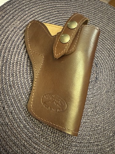 Colt Python Made In USA Barsony Leather Holster | eBay
