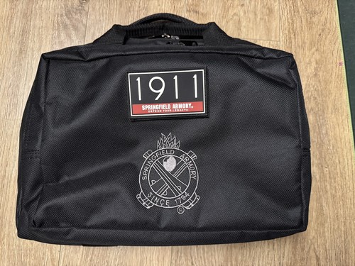 Springfield 1911 Armory Bag Black Carry Bag Zippered Soft Magazine ...