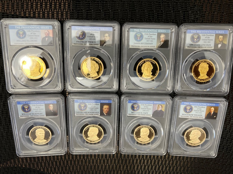 LOT of 8 Gold PCGS PR69 Slabbed Graded U.S. Proof Coins ESTATE SALE! | eBay