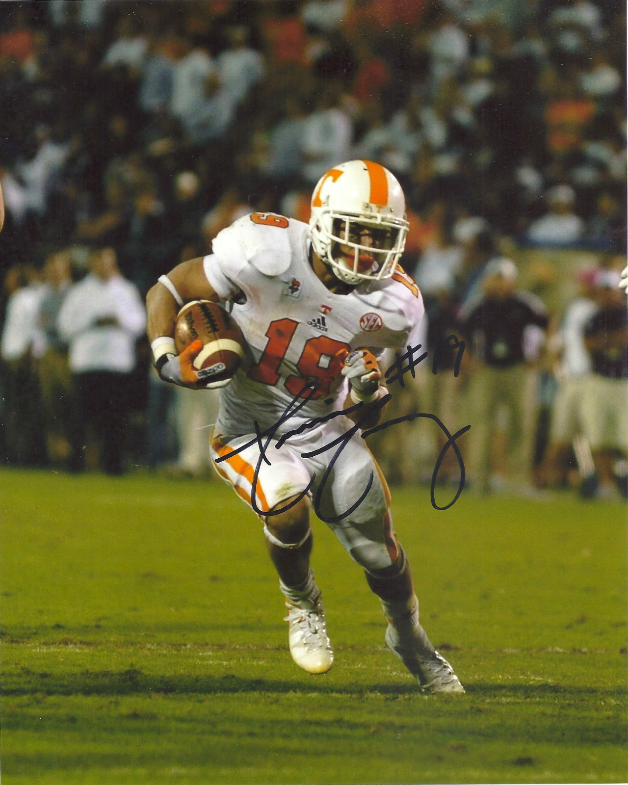 DEVRIN YOUNG TENNESSEE VOLUNTEERS SIGNED 8X10 PHOTO W/COA #2 | eBay
