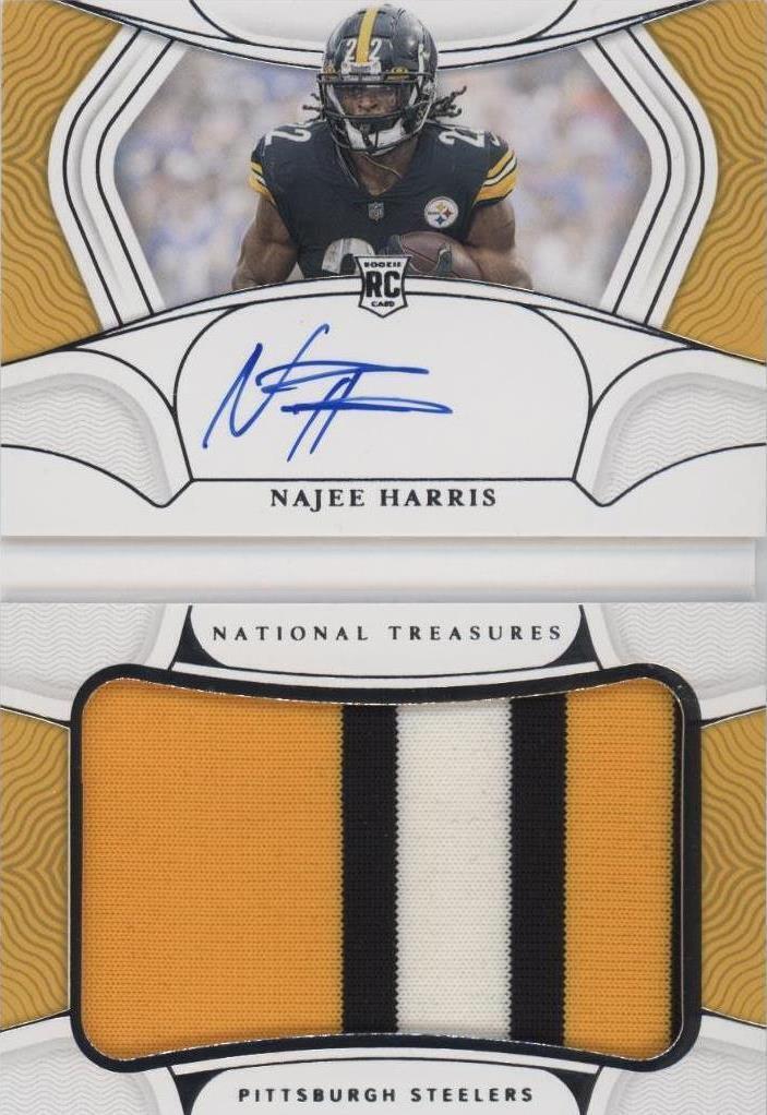 2021 Panini National Treasures - Rookie Jumbo Prime Signature Booklet ...