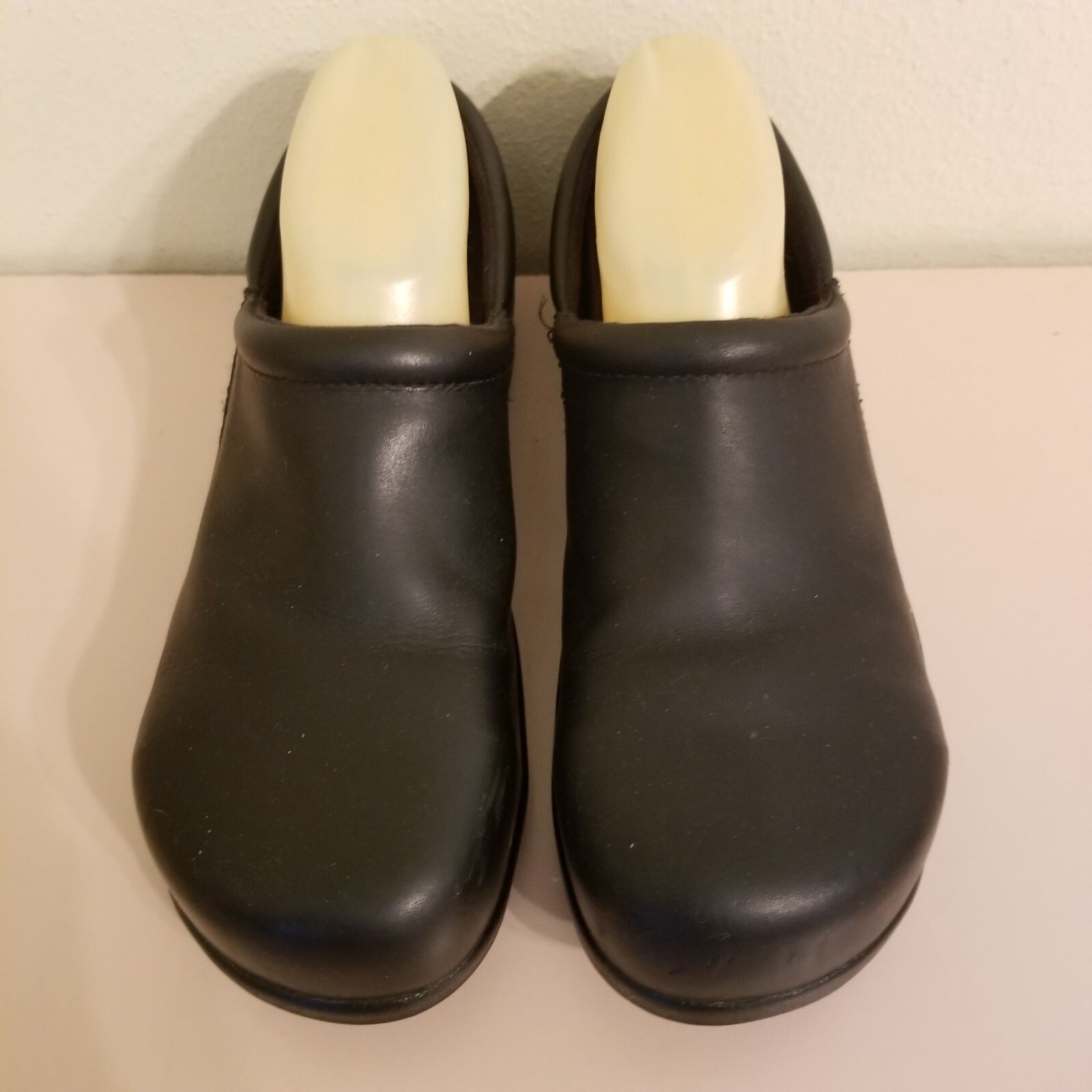 Timberland Pro Black Clogs 8.5M Leather Slip Resistan… - Gem