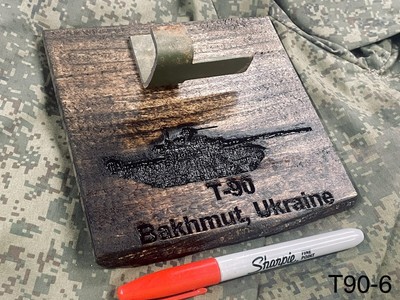 T-90 Breakthrough Tank Plaque Trophy - US SELLER | eBay