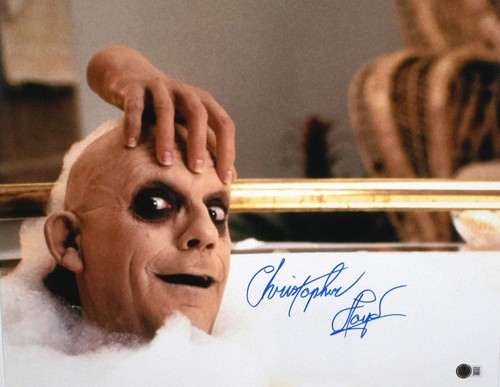 Christopher Lloyd Signed 16x20 Uncle Fester Photo - Beckett W Hologram ...
