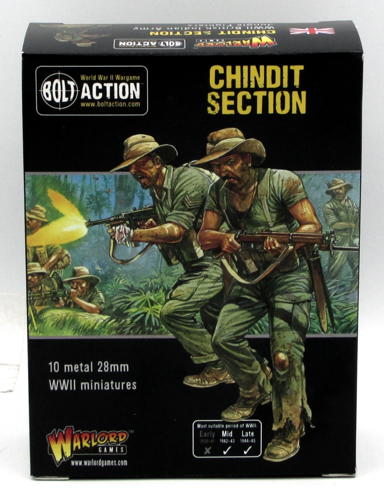 Bolt Action 402212104 Chindit Section (British) WW2 Pacific Burma ...