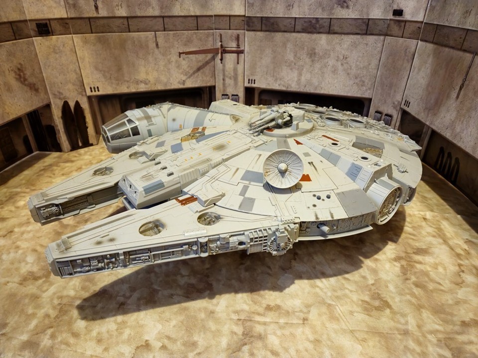 Giant Docking Bay 94 Backdrop Playset 3.75 Star Wars Hasbro Kenner ...