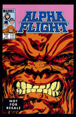 ALPHA FLIGHT 10 TOY BIZ PROMO COMIC Toybiz 2005 AlphaFlight | eBay