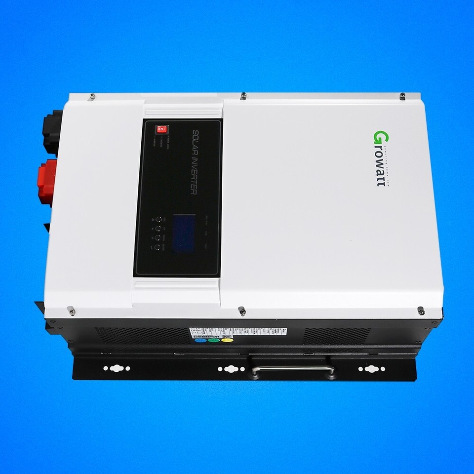48V 6KW Growatt Solar Inverter 240V Split Phase 80A MPPT WIFI Module | eBay