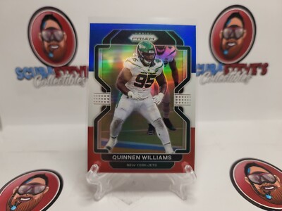 2021 Panini Prizm Quinnen Williams #89 Jets - Red White Blue Prizm | eBay
