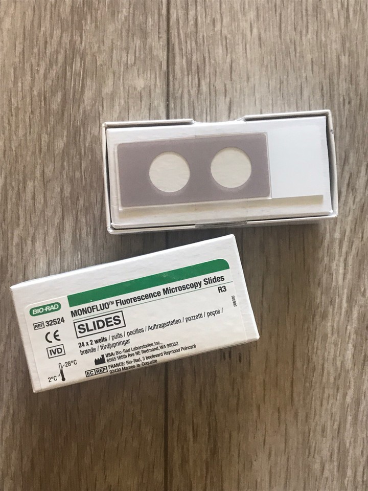 Antique Microbiology Hematology Mycology Pathology Wooden Slide Box | eBay