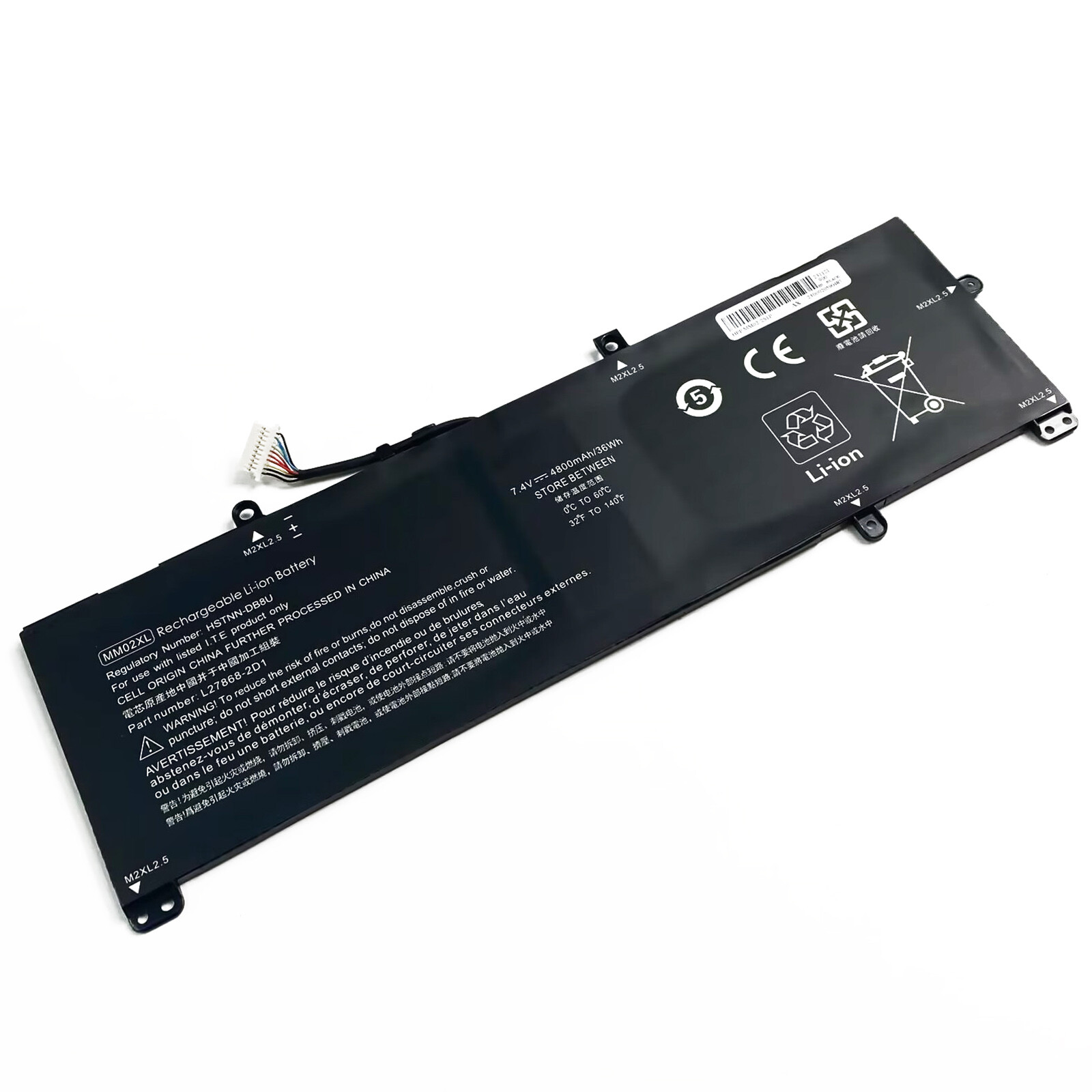 MM02XL MMO2XL MM02037XL Battery For HP L27868-1C2 L27868-1C1 2ICP4-75/ ...