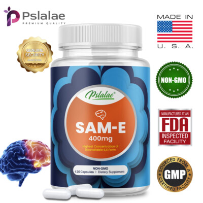SAM-E 400mg - Brain Health, Mood, Energy, Joint and Nervous System ...