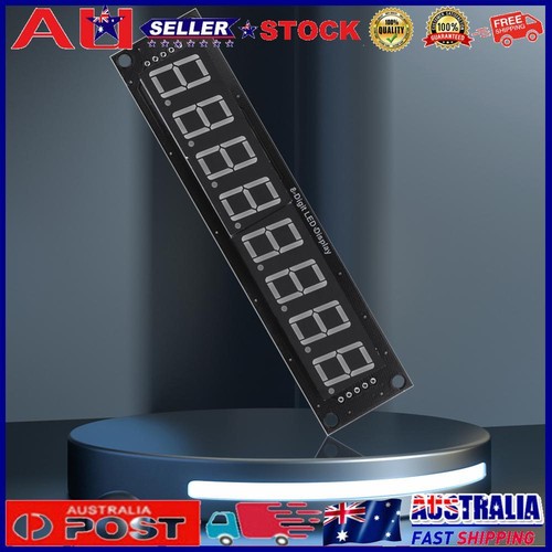 0.56 in 8 Digit Digital Tube Display Module Board 74HC595 7 Segments ...