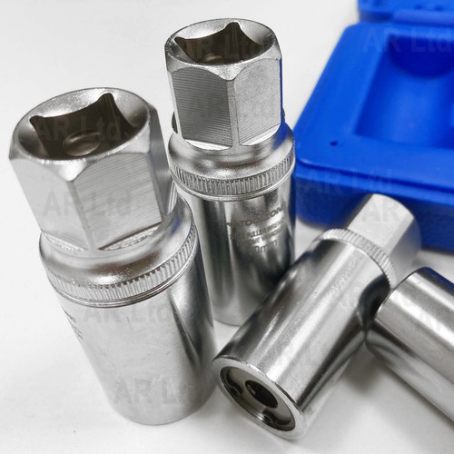 Stud Extractor Remover Socket Set 6-8-10-12mm. Stud Extracting Removal ...