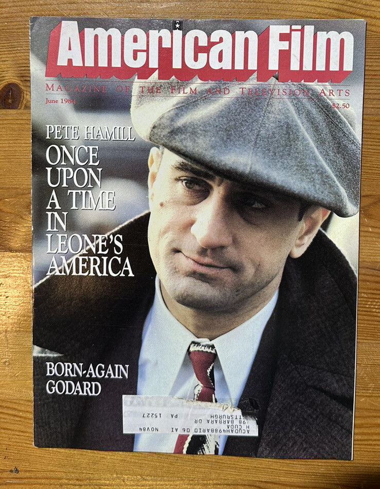 1984 June American Film Magazine, Robert DeNiro, Once Upon a Time in ...