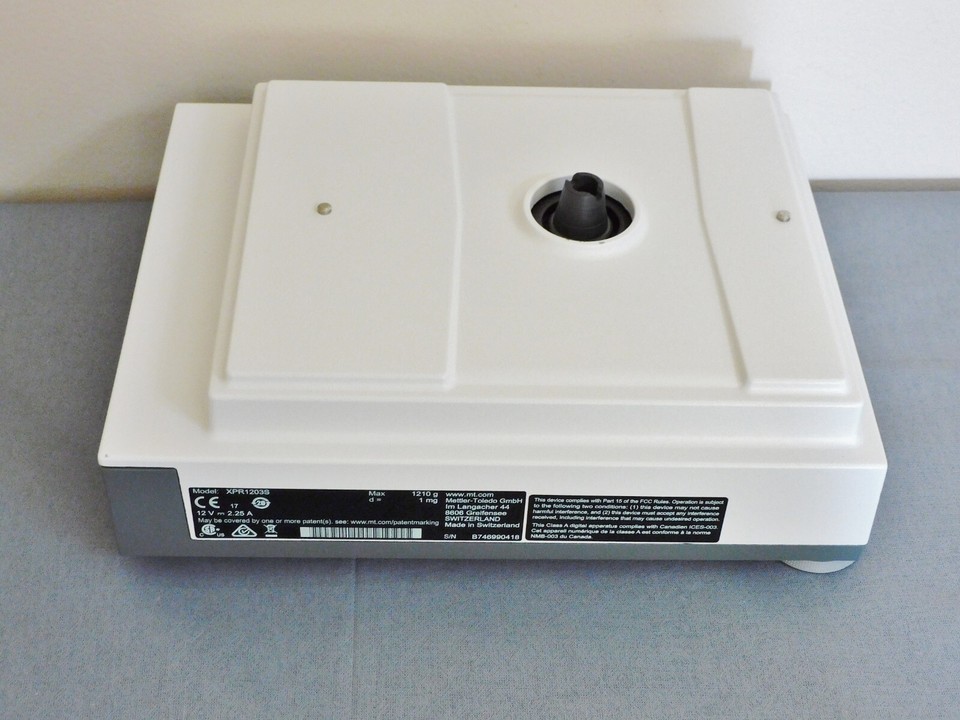 METTLER TOLEDO XPR1203S PRECISION TOP LOADING LAB BALANCE 1210g@1mg ...