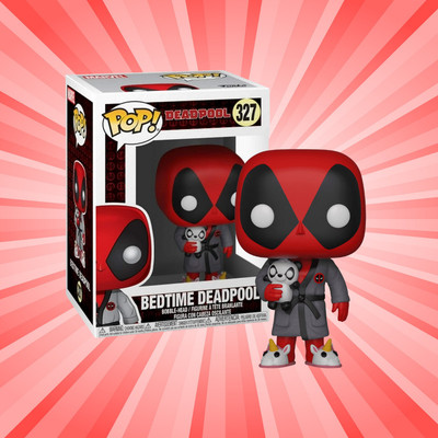 Funko Pop! Marvel Deadpool Bedtime Deadpool #327 w/Protector | eBay