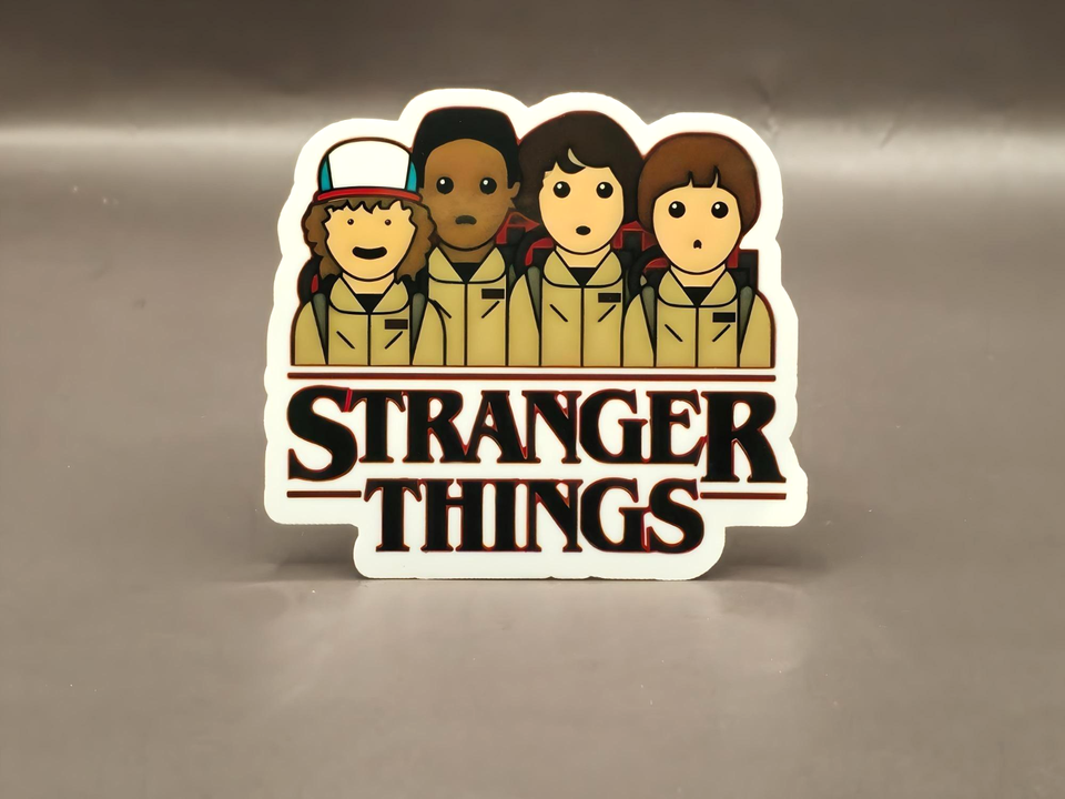 Stranger Things Vinyl Stickers Hellfire Club Scoops Ahoy Vecna Netflix Horror | eBay
