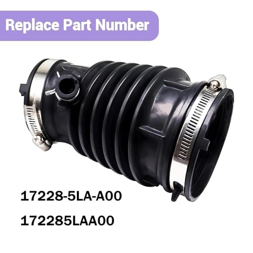 17228-5LA-A00 Air Cleaner Intake Hose Tube With Clamps Fit for Honda CR ...
