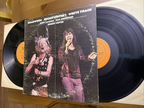 EDGAR WINTER'S WHITE TRASH Roadwork Double LP 1972 Epic KEG 31249 Live ...