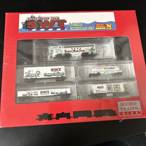 Micro-trains N scale SPECIAL EDITION SANTA'S WORK TRAIN | eBay