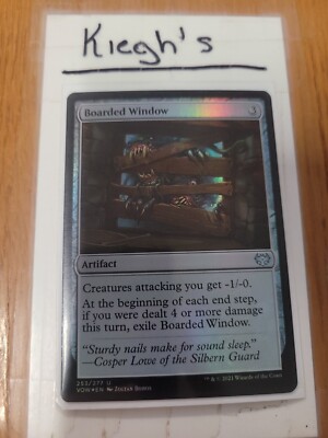 Mtg Boarded Window *Foil* | eBay