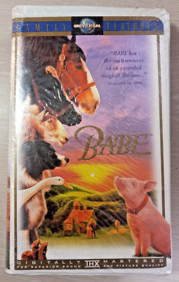 BABE ~ VHS, 1998 ~ Clamshell Case ~ Sealed Watermark | eBay